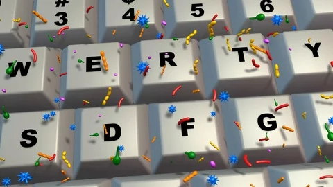 Computer Contaminant Stock Footage ~ Royalty Free Stock Videos | Pond5