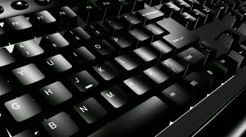 Computer Keyboard Transition HD | Stock Video | Pond5