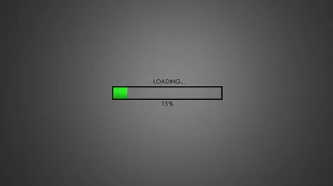 Computer Loading Bar Graphic / Animation | Stock Video | Pond5