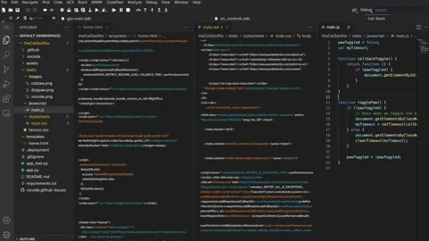 Computer Monitor Showing Code Being Writ... | Stock Video | Pond5