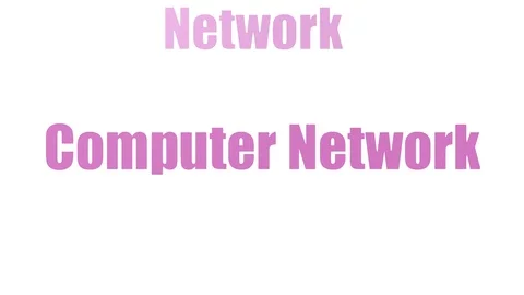 Computer Network Animated Tag Cloud On W... | Stock Video | Pond5