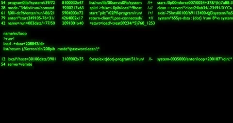 Computer Code Background Stock Footage ~ Royalty Free Stock Videos | Pond5