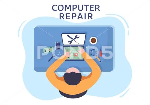 Computer Repair Clip Art