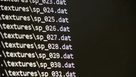 Scrolls Code Stock Videos – Royalty-Free HD & 4K Videos