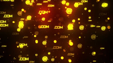 Computer Symbols 3 Loopable Background | Stock Video | Pond5