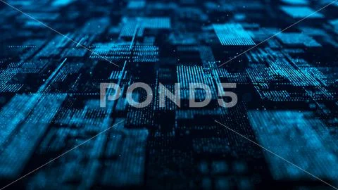 Computer technology background. Digital data flow. Network connection ...