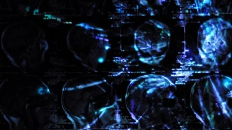 Computer topography scan with flourish (... | Stock Video | Pond5