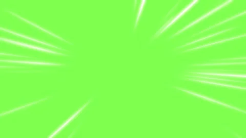 Concentrated lines expanding on green sc... | Stock Video | Pond5