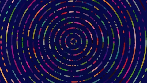 Concentric Circles Rotation Background R... | Stock Video | Pond5