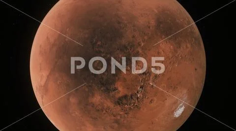 Concept 45-P1 View of the 3D Rendering Realistic Planet Mars ~ Clip Art ...