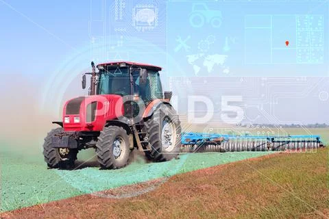 The concept of automatic control of a tractor in agriculture and its ...
