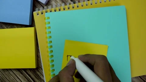 Concept of Failure write on sticky notes... | Stock Video | Pond5