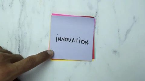 Concept of Man Tears Off Sheets Sticky N... | Stock Video | Pond5