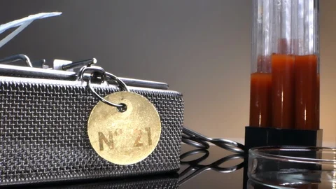 concept medical clamps, metal box with t... | Stock Video | Pond5