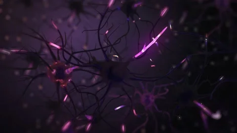 Concept neuron connect. 3D Animation Neu... | Stock Video | Pond5