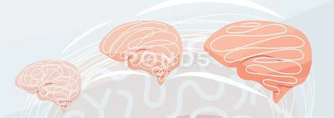 Concept understand, explanation mind background. Vector illustration of ...