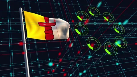 Conceptual cyber attack with an animated... | Stock Video | Pond5