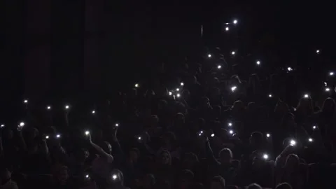 Mobile Phone Concert Stock Video Footage | Royalty Free Mobile Phone ...