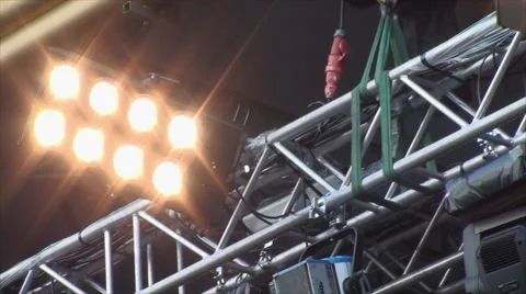 Concert Stage Lighting Stock Video Footage | Royalty Free Concert Stage ...