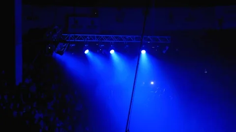 Concert Lights. Lighting Effects on a Co... | Stock Video | Pond5