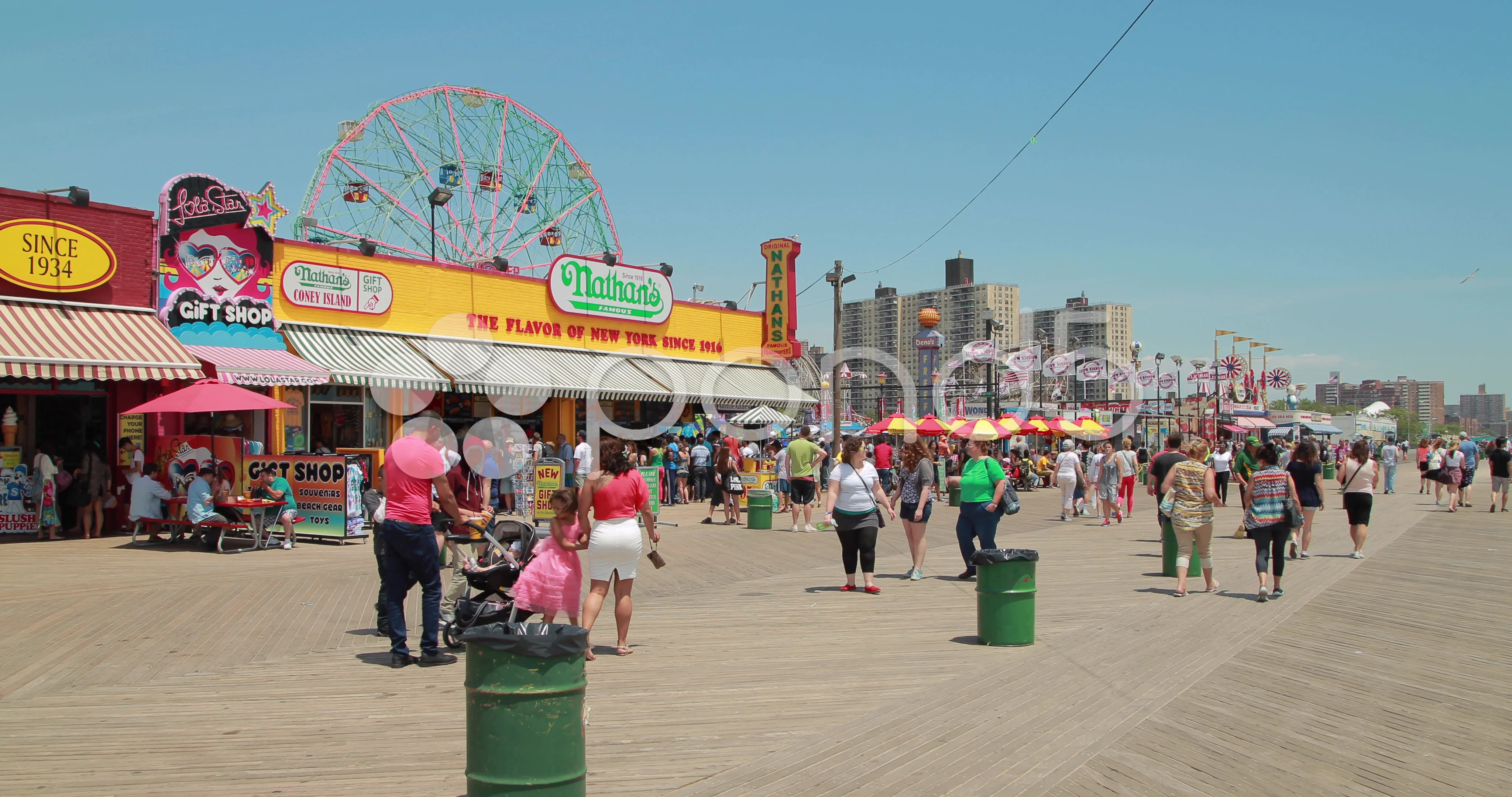 Coney Island Boardwalk Coney Island Boardwalk 🇺🇸 Walk New York