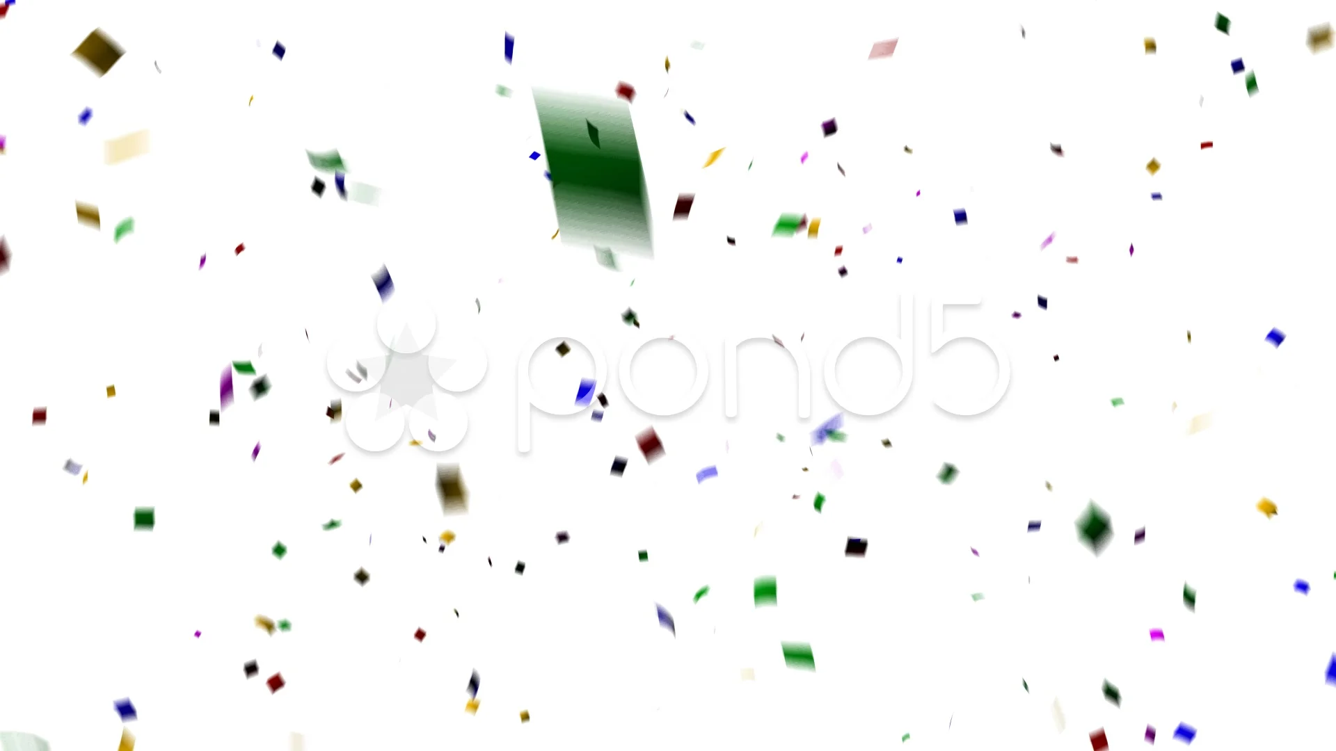 Moving Confetti