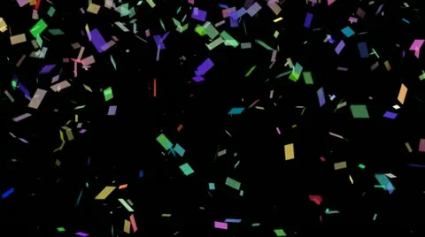 Confetti Loop Stock Video Footage | Royalty Free Confetti Loop Videos | Pond5