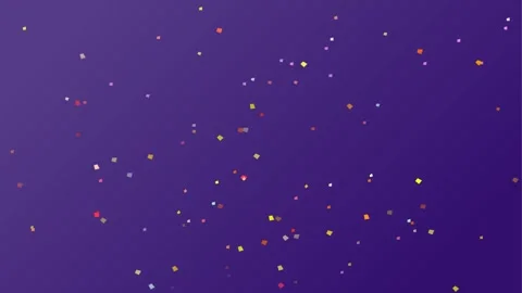 confetti background and 2d animation | Stock Video | Pond5