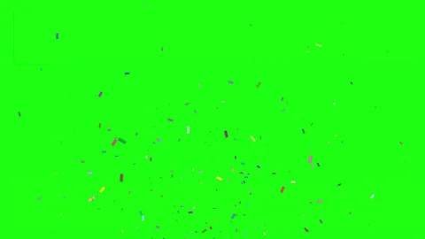 Confetti Blast Explosion Alpha Channel 4... | Stock Video | Pond5