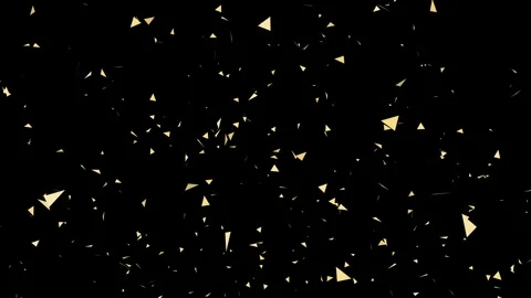 Confetti Boom on Black Background | Stock Video | Pond5