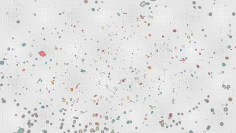 Confetti Bursting Overlay Animation with... | Stock Video | Pond5