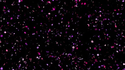 Confetti Canon Party Poppers Falling on ... | Stock Video | Pond5