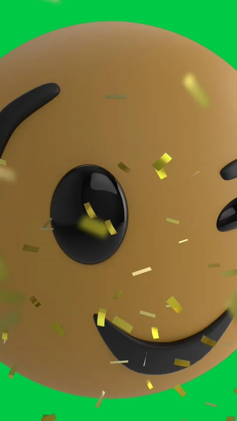 Confetti Emoji Stock Videos – Royalty-Free HD & 4K Videos