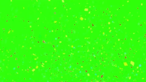 Confetti Green Screen Celebration Blast ... | Stock Video | Pond5