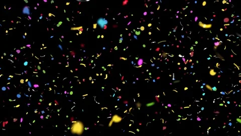 Confetti Loop Stock Video Footage | Royalty Free Confetti Loop Videos | Pond5