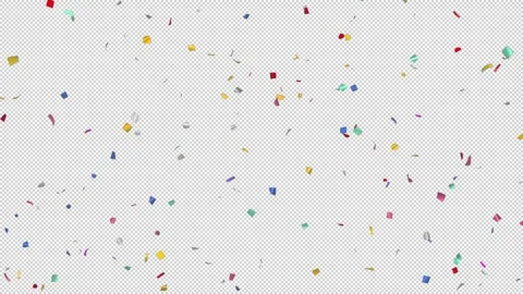 Confetti Particles. Loop Animation With ... | Stock Video | Pond5