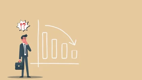 Declining Sales Stock Video Footage | Royalty Free Declining Sales ...