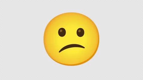 Confused Emoji Stock Footage ~ Royalty Free Stock Videos | Pond5