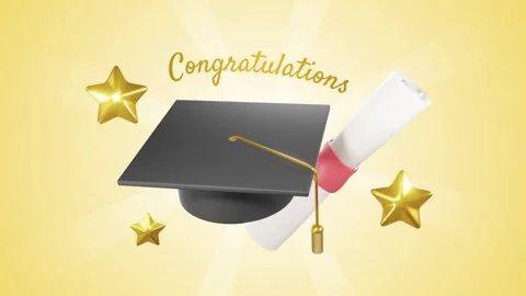 Congratulations Graduate Stock Footage ~ Royalty Free Stock Videos | Pond5