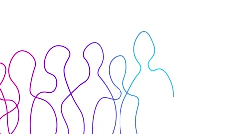 Connecting People Animation Stock Video Footage | Royalty Free ...