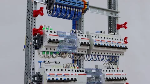 Connecting the equipment with a mounting... | Stock Video | Pond5