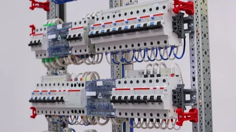 Connecting the equipment with a mounting... | Stock Video | Pond5