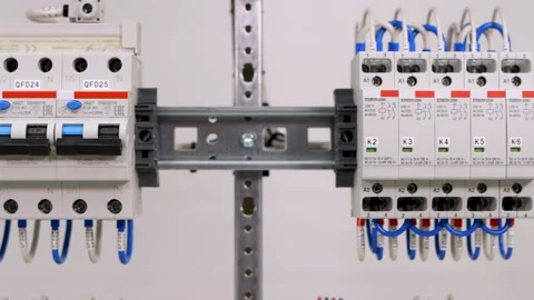 Connecting the equipment with a mounting... | Stock Video | Pond5