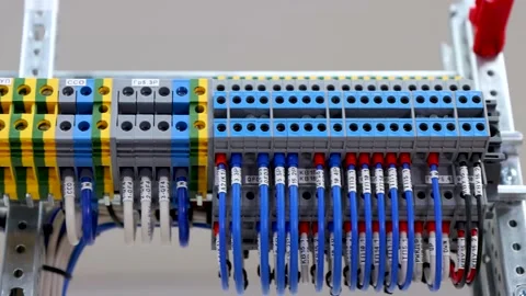 Connecting the equipment with a mounting... | Stock Video | Pond5