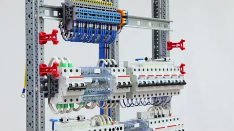 Connecting the equipment with a mounting... | Stock Video | Pond5