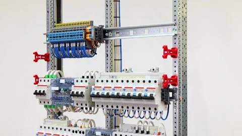 Connecting the equipment with a mounting... | Stock Video | Pond5