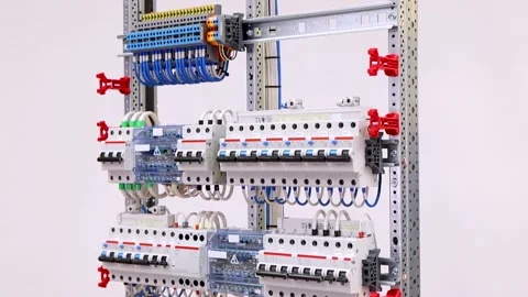 Connecting the equipment with a mounting... | Stock Video | Pond5