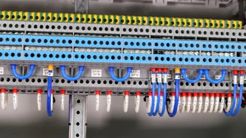 Connecting the equipment with a mounting... | Stock Video | Pond5