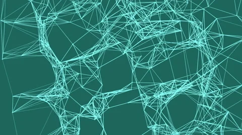 Connection structure , 3d animation abst... | Stock Video | Pond5