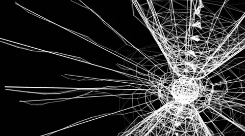 Connection structure , 3d animation abst... | Stock Video | Pond5